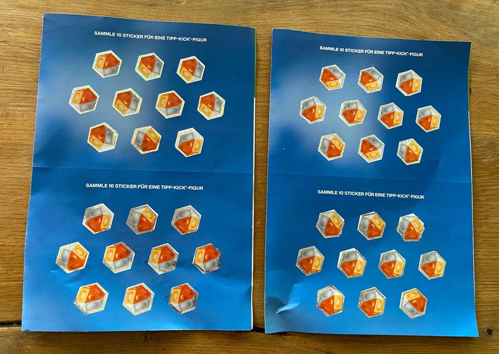 Tipp-Kick Mania Migros 40 Sticker | Kaufen auf Ricardo