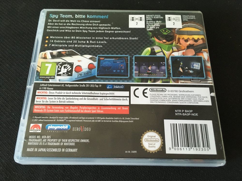 Playmobil - Top Agents für Nintendo DS (Gebraucht) in St.Gallen für CHF ...