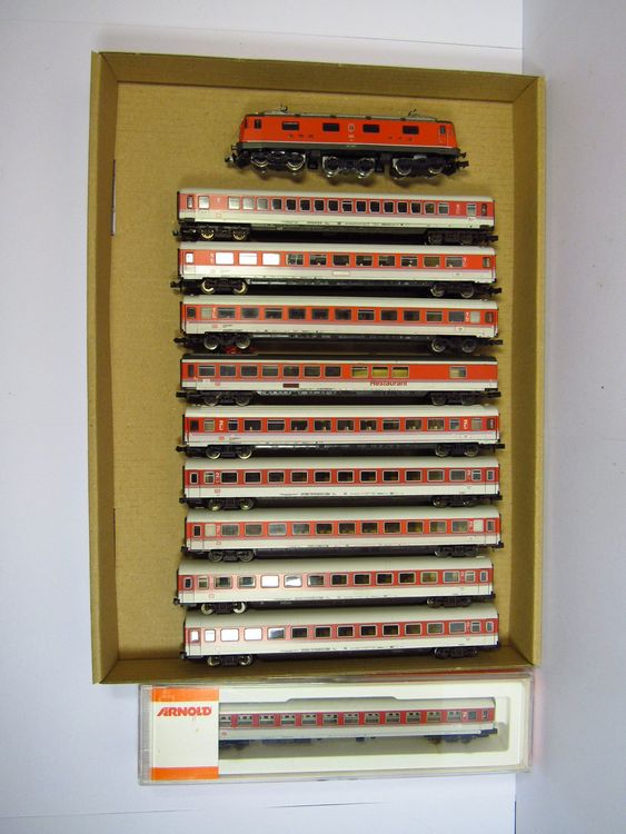 SBB/DB EC Set 11-Teilig EP IV-V "Verdi" Re6/6 + 10 W. (Gebraucht) in ...