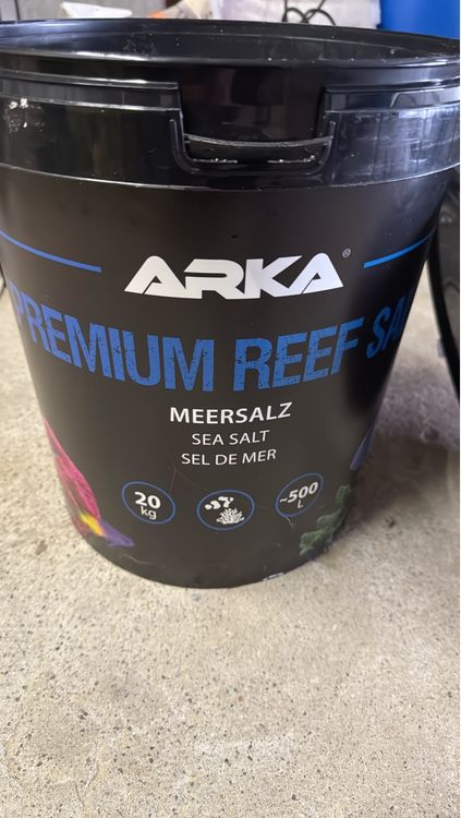 ARKA Premium Reef Salz Meersalz 20kg (Gebraucht) in Aawangen für CHF 10 ...