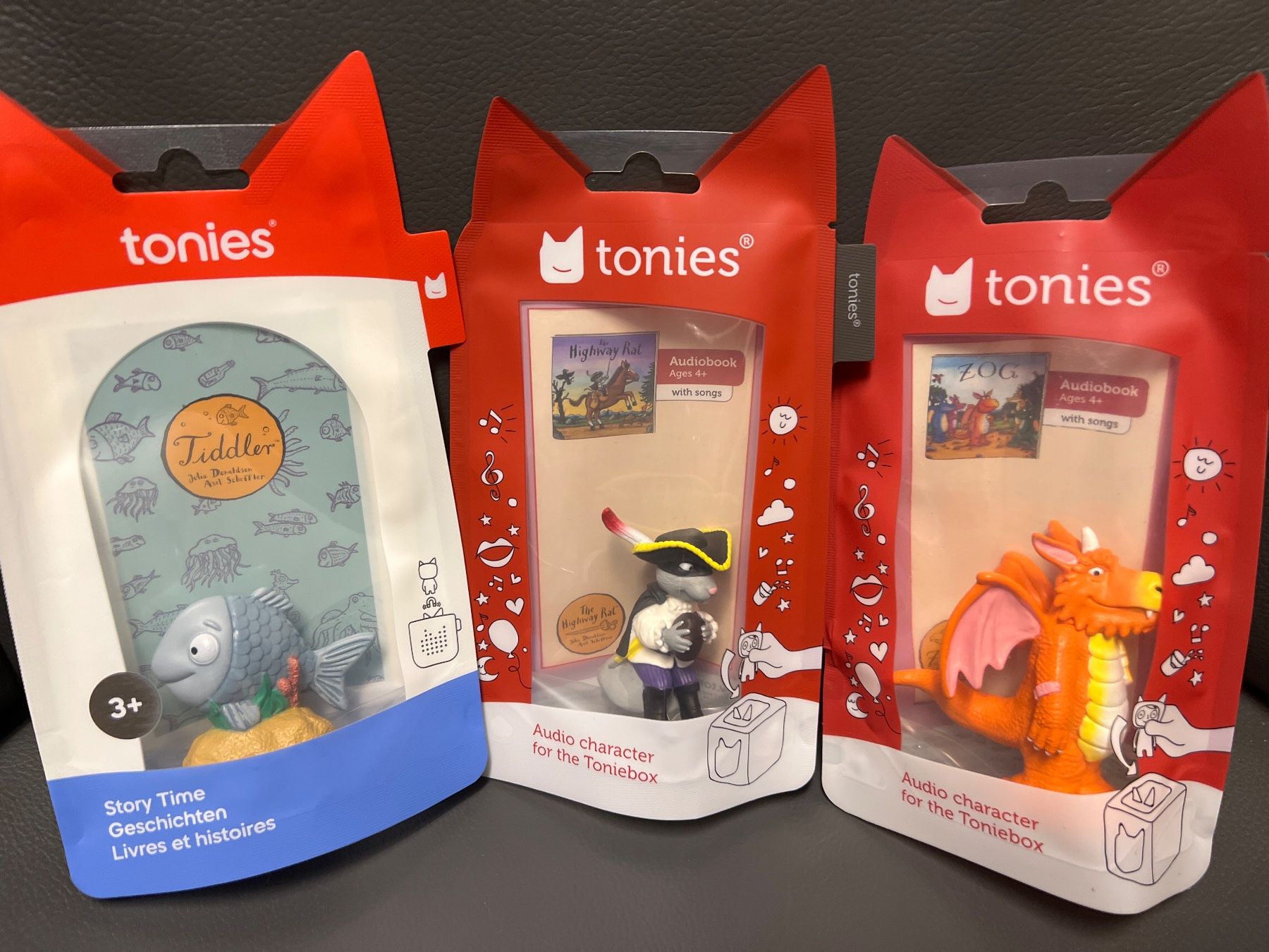 Tonies: Tiddler, Highway Rat, Zog, Julia Donaldson, Englisch (Gebraucht ...