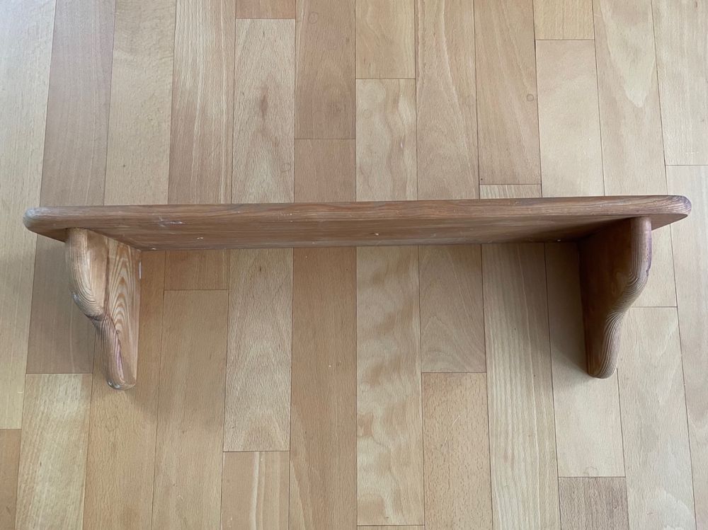 Antikes, einfaches Holz-Wandregal/-tablar (Gebraucht) in Winterthur für ...