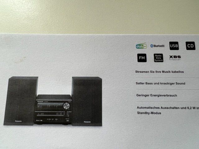 Panasonic CD-Stereoanlage SC-PM254, neu, originalverpackt (Neu und originalverpackt) in Zürich ...