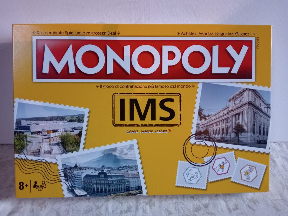 Monopoly IMS Post Edition - Neuwertig mit Anleitung (Neu (gemäss Beschreibung)) in Oberdorf BL ...