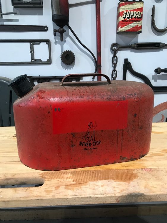 Treibstoffkanister / Kult-kanister / Never Stop / Oldtimer | Acheter sur Ricardo