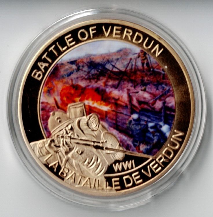 Battle of Verdun_1914-1918_Medaille 1 (Neu (gemäss Beschreibung)) in ...