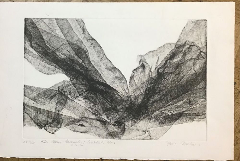 Sehr Interessante Radierung Unleserlich Signiert (Gebraucht) in Root für CHF 80 – mit Lieferung ...