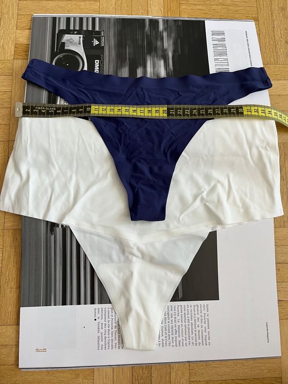 New set 2 strings blue&white size L | Kaufen auf Ricardo