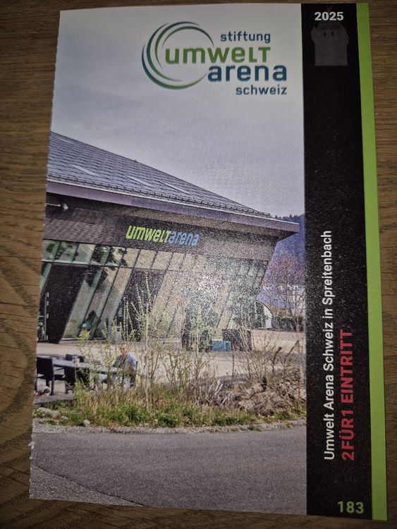 2für1 Eintritt Umwelt Arena Spreitenbach (Neu (gemäss Beschreibung)) in ...