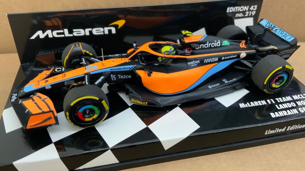 McLaren MCL36 D. Riccardo 2022 Minichamps 1:43 (Neu und ...