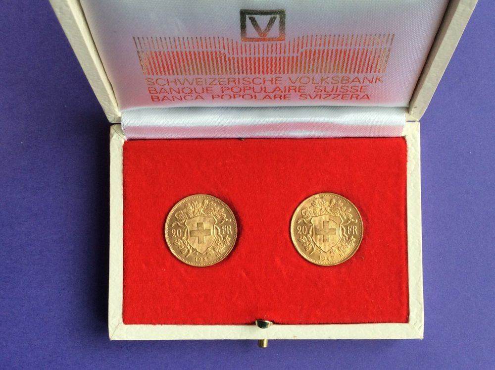 20 frs Vreneli 2 X 1927 - 1947 BPS | Kaufen auf Ricardo