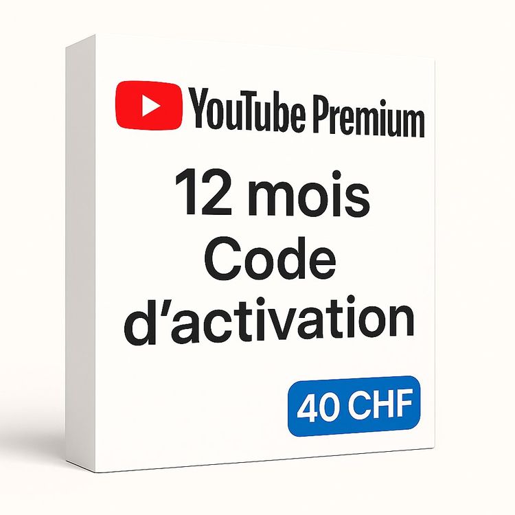 YouTube Premium – 12 mois | Activation Code (Gebraucht) in Chavornay für CHF 40 – nur Abholung ...