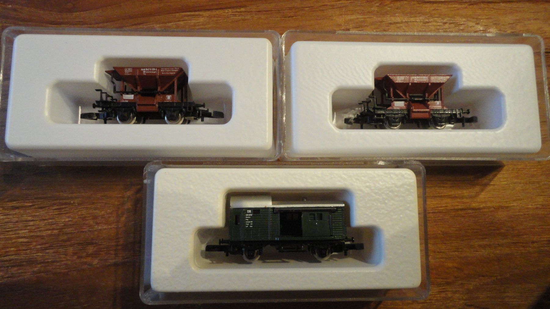 3 schöne Güterwagen DB Märklin 8609 / 8624 Spur Z (Gebraucht) in ...