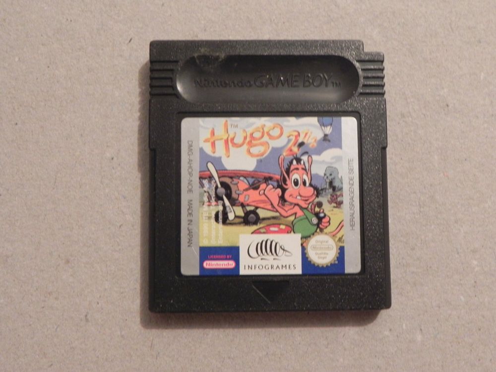 Nintendo Gameboy Game Boy Spiel Hugo 2 1/2 (Gebraucht) in Siebnen für ...
