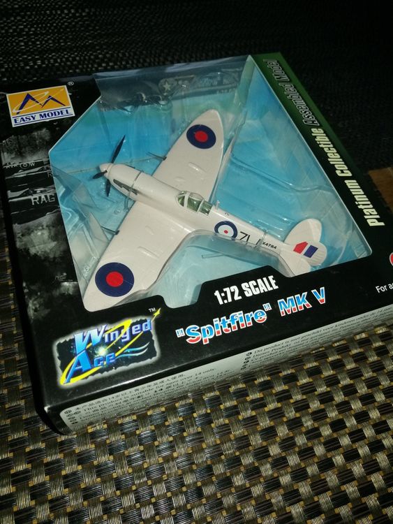 EASY MODEL - SPITFIRE MK V - 1:72 - NEU (Neu und originalverpackt) in ...