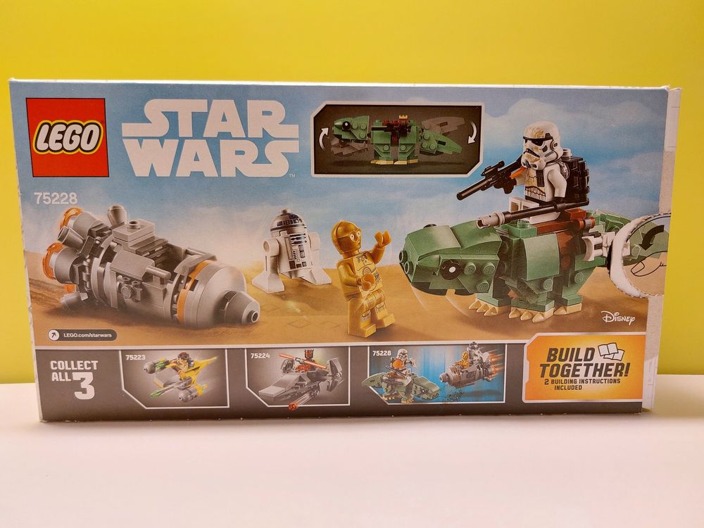 LEGO Star Wars 75228 Escape Pod vs. Dewback inkl. OVP und BA (Gebraucht ...