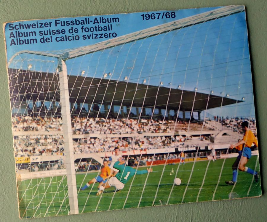seltenes SANAGOL SCHWEIZER FUSSBALL ALBUM 1967 - KOMPLETT (Gebraucht) in für CHF 395 – mit ...