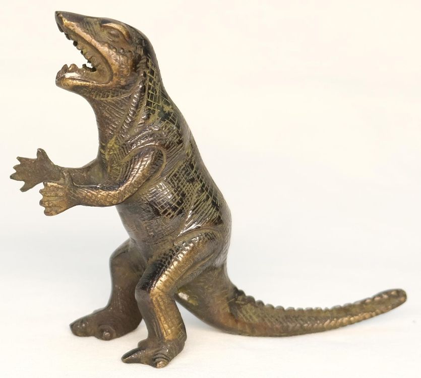 Dinosaurier Saurier aus Bronze T-Rex im Kleinformat | Acheter sur Ricardo