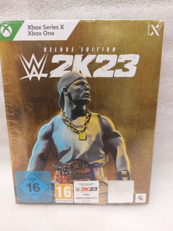 WWE 2K23 Deluxe Edition - Xbox Series X + ONE - 100% NEW (Neu und originalverpackt) in Pambio ...
