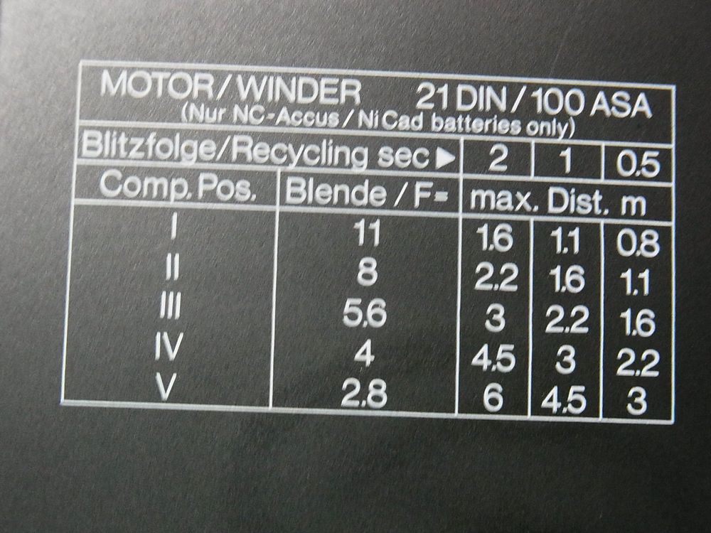 Blitz LZ 40 Porst für Canon Nikon Fuji Pentax Olympus #q1 (Gebraucht ...