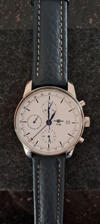 Armbanduhr ETA mit Kal. 7754, Swiss Made, Chronograph | Kaufen auf Ricardo