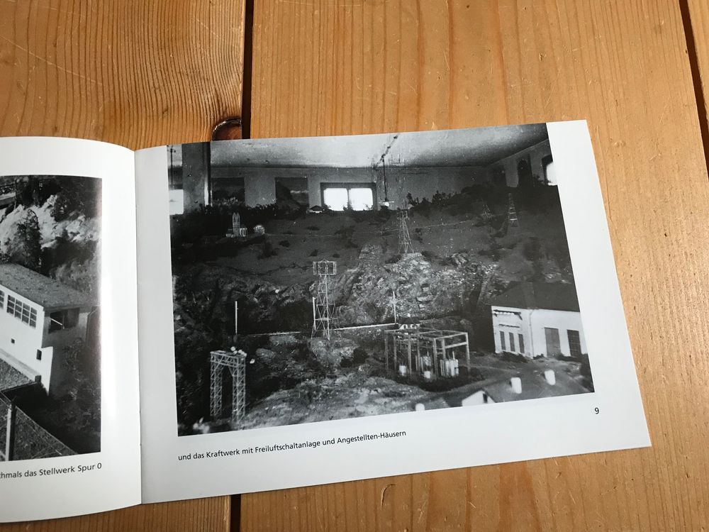 brochure: die alte anlage des modelleisenbahn-clubs basel (Gebraucht ...