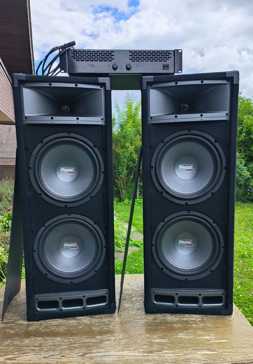 Magnat Pro PA 212 Lautsprecher (IMG STA502) Verstärker (Gebraucht) in ...