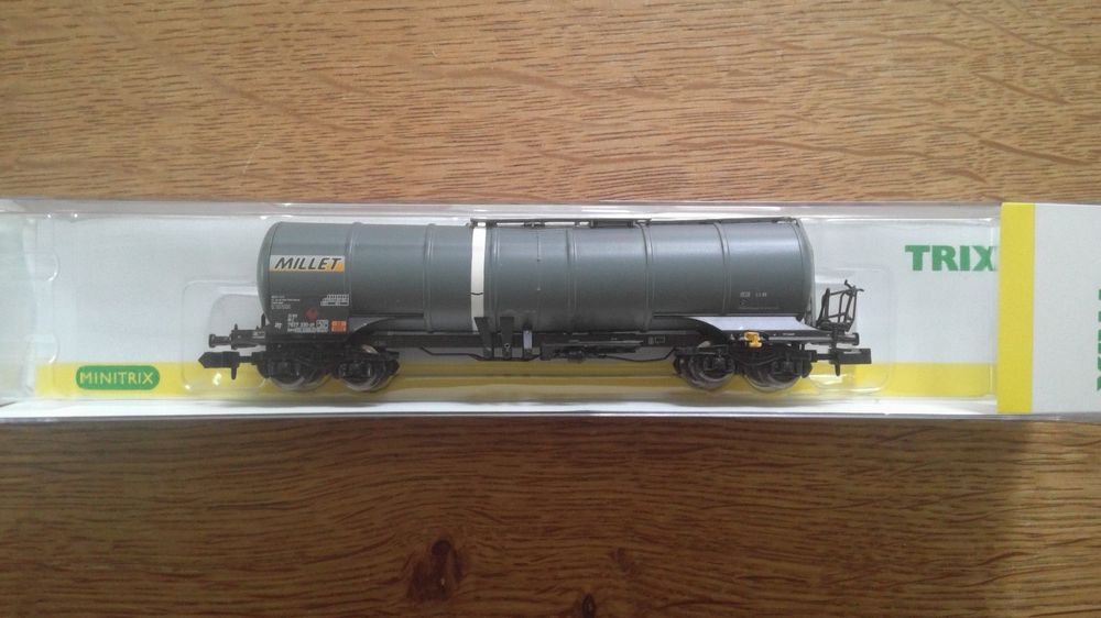Trix / Minitrix 15645-14 Knickkesselwagen "Millet" (Neu und ...