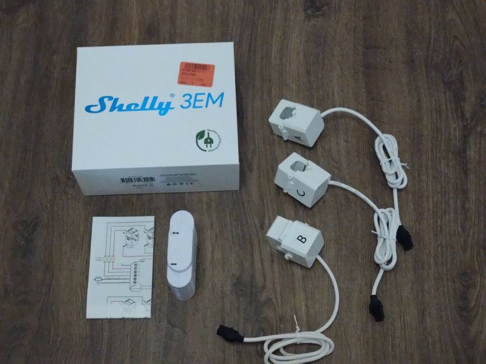 Shelly 3EM, 3-Phasen- Zähler | Kaufen auf Ricardo