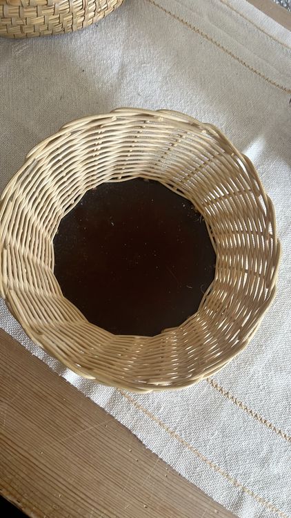 Dekorative Brotkorb aus Rattan - Natürlicher Chic für Ihr Zu (Gebraucht ...