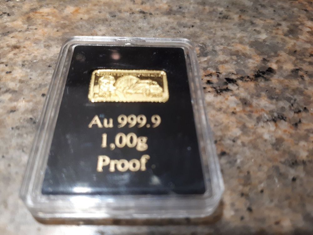 1g 999.9 Gold (Neu und originalverpackt) in Wohlen AG für CHF 60 – mit Lieferung auf Ricardo kaufen
