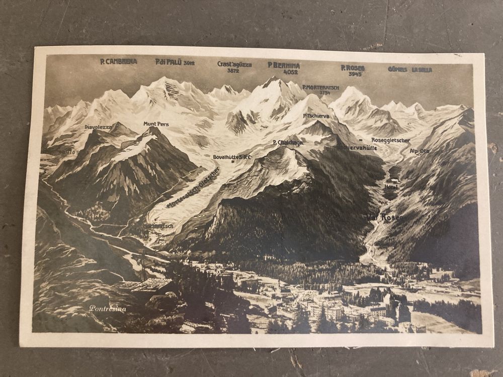 Antiker Fotoabzug Oberengadin Pontresina (Gebraucht) in Basel für CHF 15 – mit Lieferung auf ...