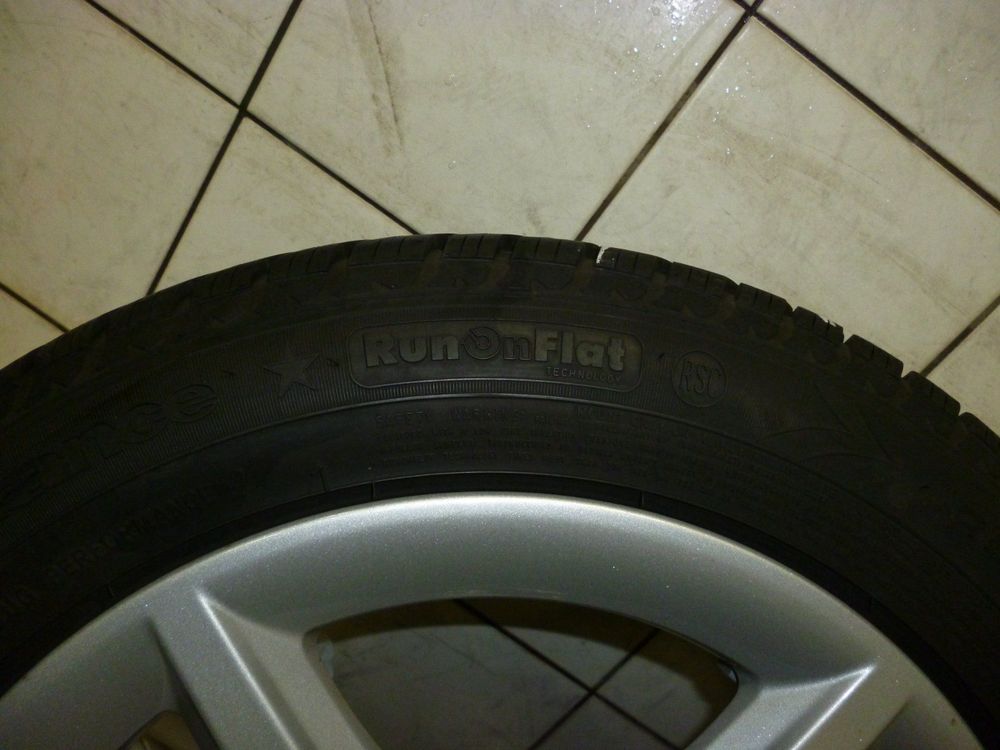 Pneu und Felgen Original BMW Zubehör (Runflat Pneu's) | Kaufen auf Ricardo
