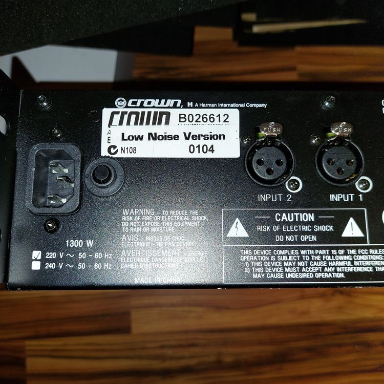 CROWN XLS 202 Verstärker | Kaufen auf Ricardo