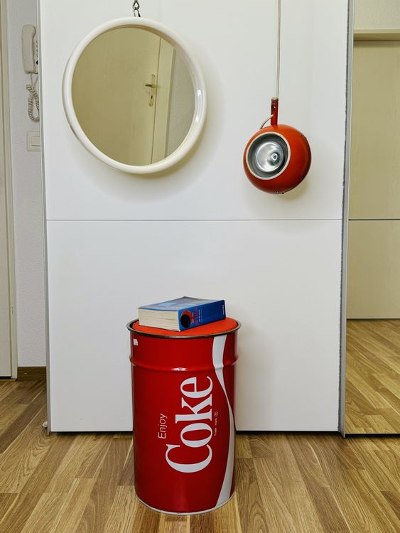 vintage mirror- space age- iconic 70s - panton era | Kaufen auf Ricardo