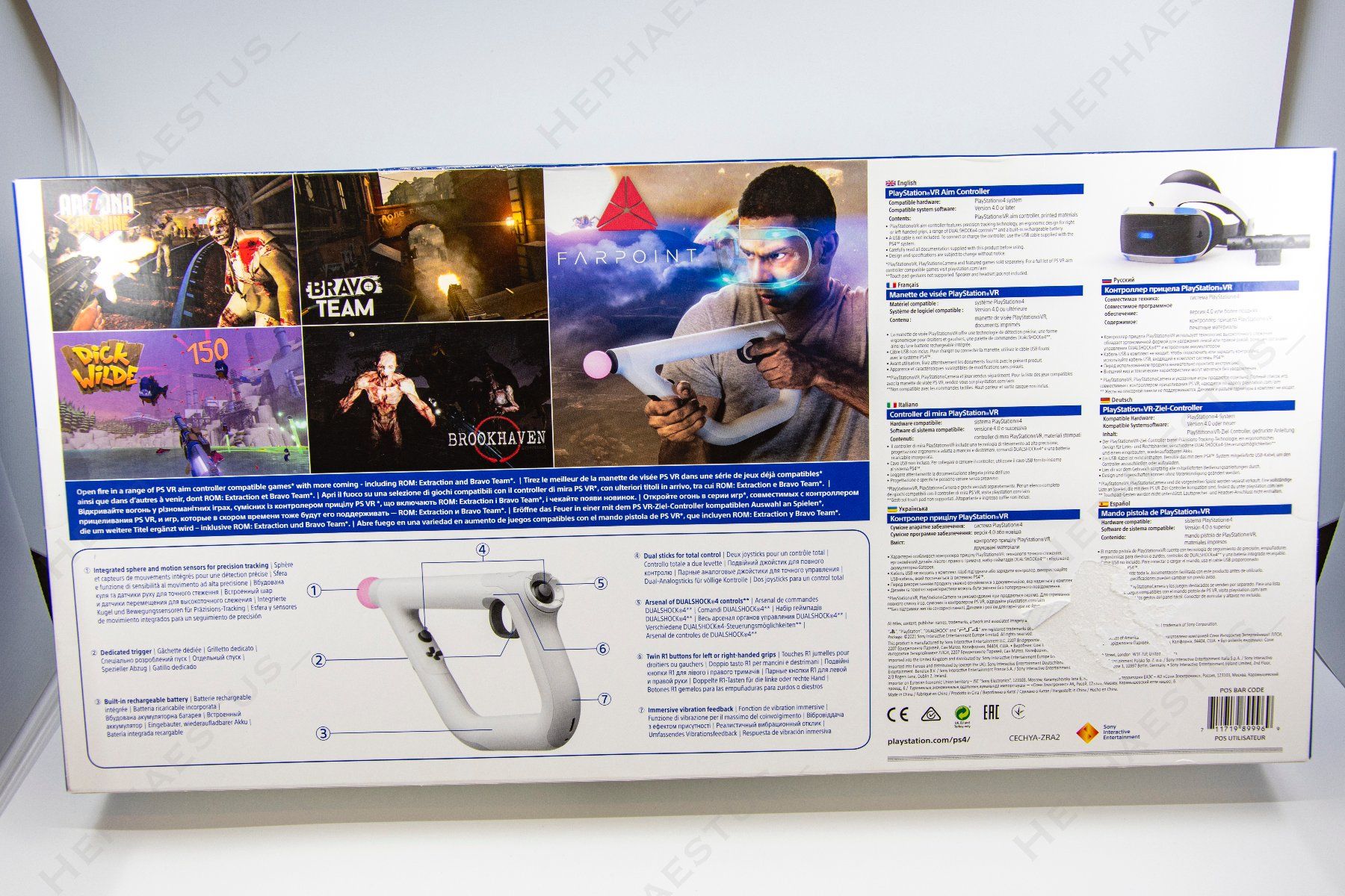 Sony PlayStation VR Aim Controller PS4/PSVR NEU&OVP (sealed) (Neu und ...