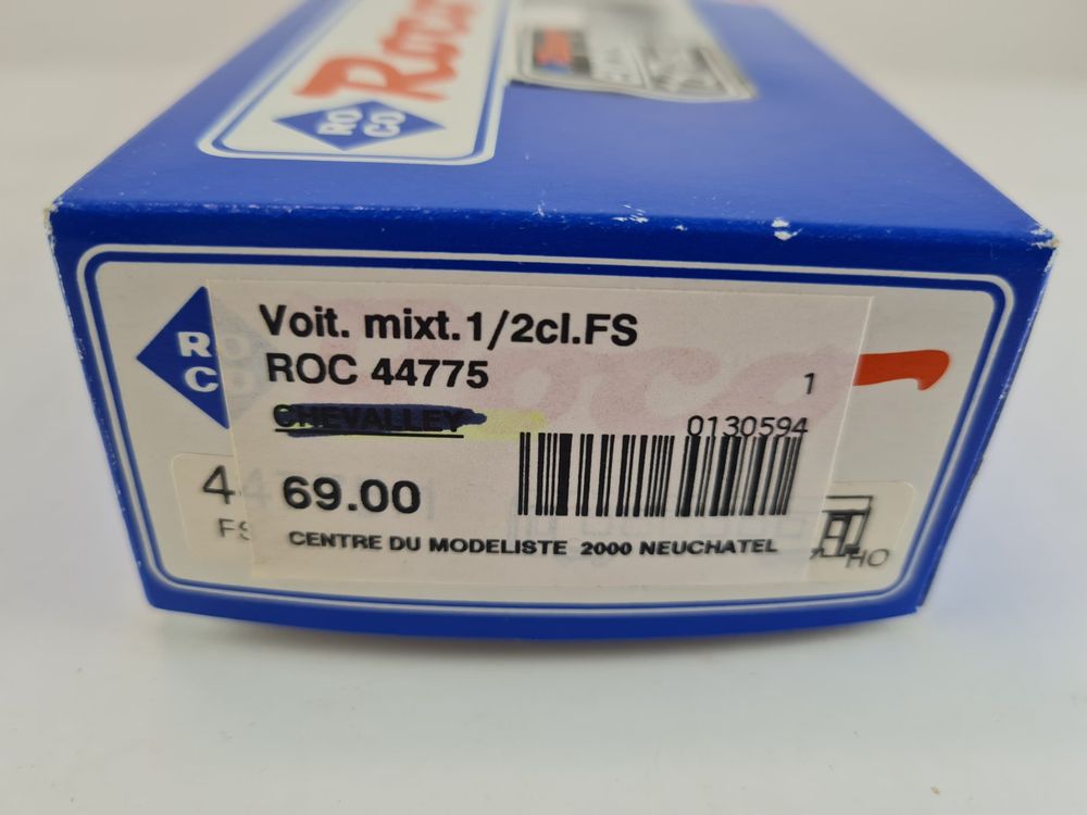 ROCO 44775 Personenwagen 1./2. Klasse FS grau H0 1:87 (Neu (gemäss ...