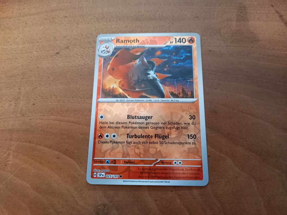 Carte Pokémon Ramoth 025/191 (Gebraucht) in Bussigny für CHF 1 – mit ...