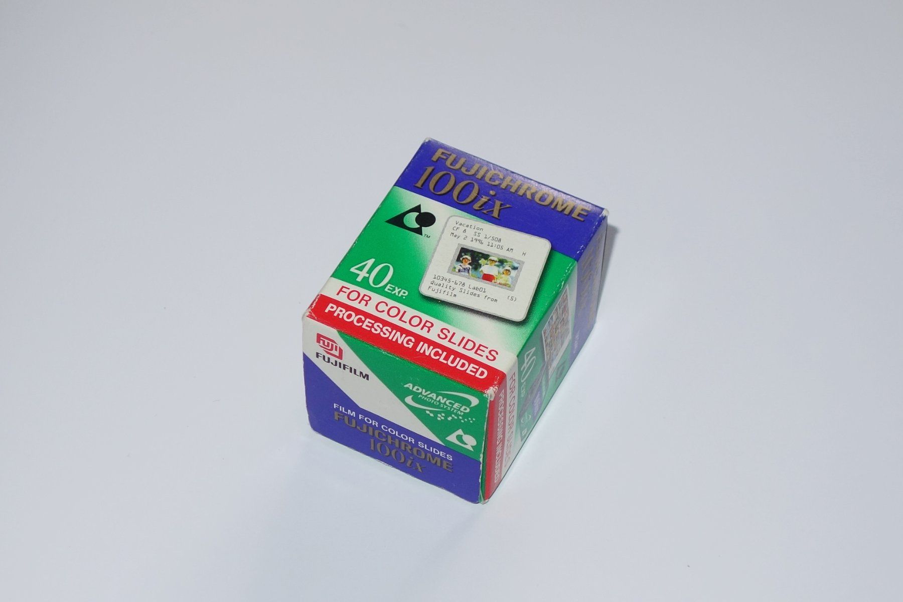 Fujifilm Fujichrome 100ix, APS Dia Film E-6 absolute Rarität (Neu und ...