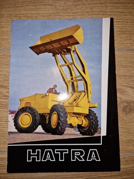 Original Prospekt HATRA Lader, Schaufellader, KEMNA Walze (Gebraucht ...