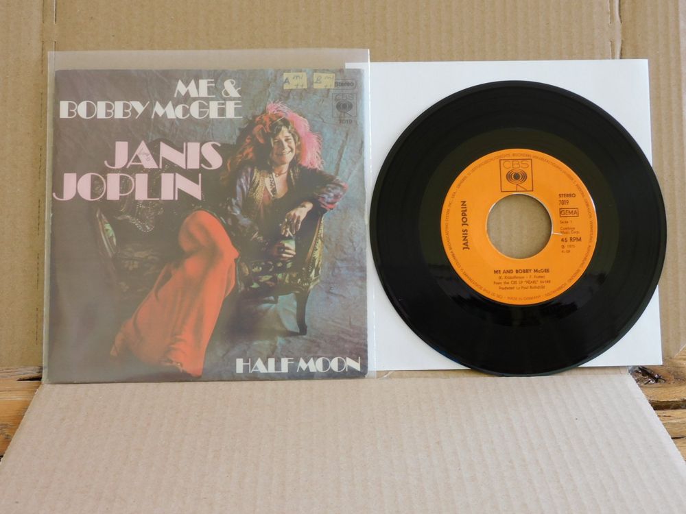 Janis Joplin – Me And Bobby McGee / Half Moon (Gebraucht) in für CHF 10 ...