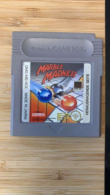 Marble Madness für Gameboy (Interessante GB Game) (Gebraucht) in ...