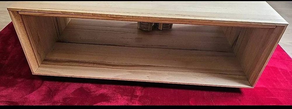 Table basse de luxe en hêtre massif avec roulettes état neuv (Gebraucht ...