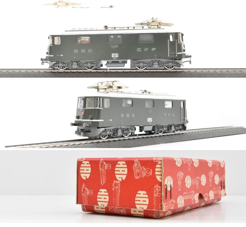 HAG 160 E-Lok Re 4/4 II SBB H0 WS Analog mit OVP (Gebraucht) in St. Gallen für CHF 81 – mit ...