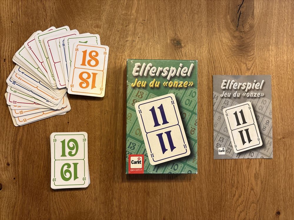 Elferspiel, das Spiel für grosse und kleine Kartenspieler (Gebraucht ...