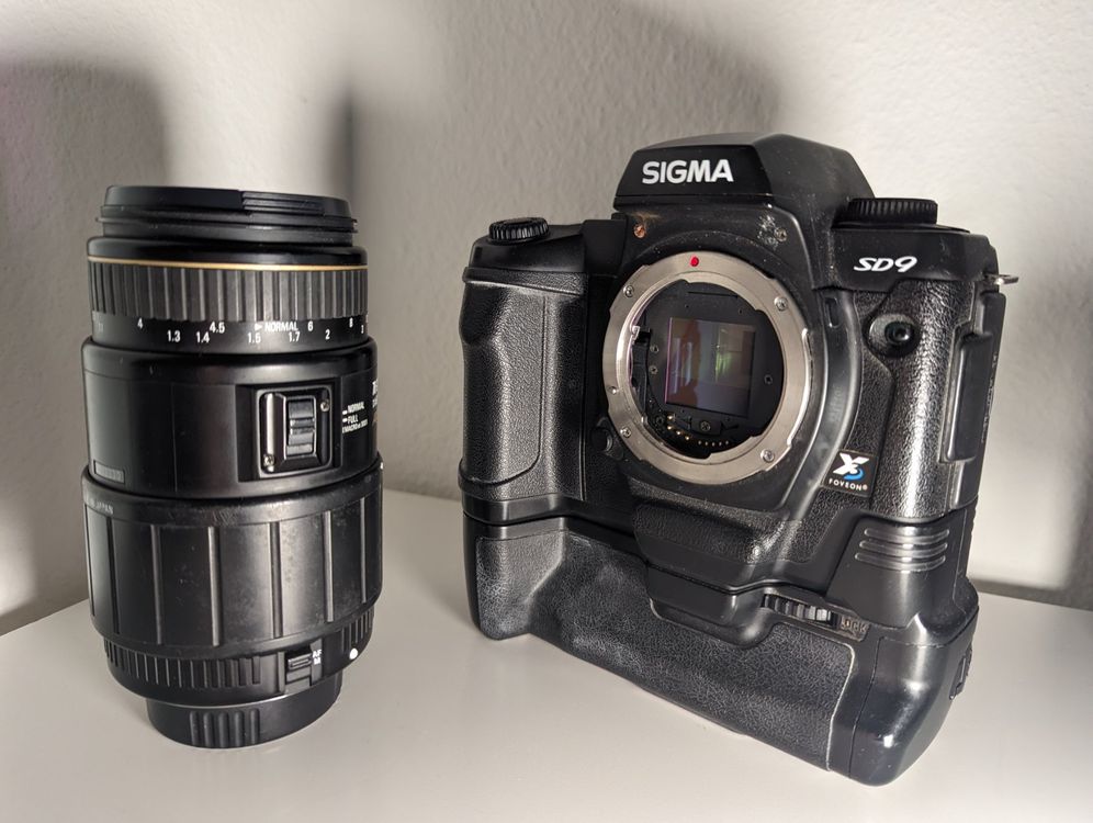 Sigma sd9 + grip+ lens | Kaufen auf Ricardo