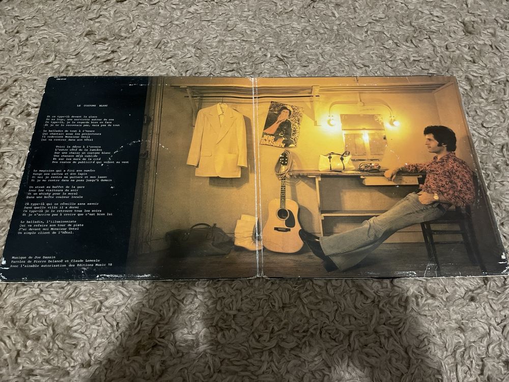 Joe Dassin Schallplatte - Rarität für Musikliebhaber! (Gebraucht) in ...