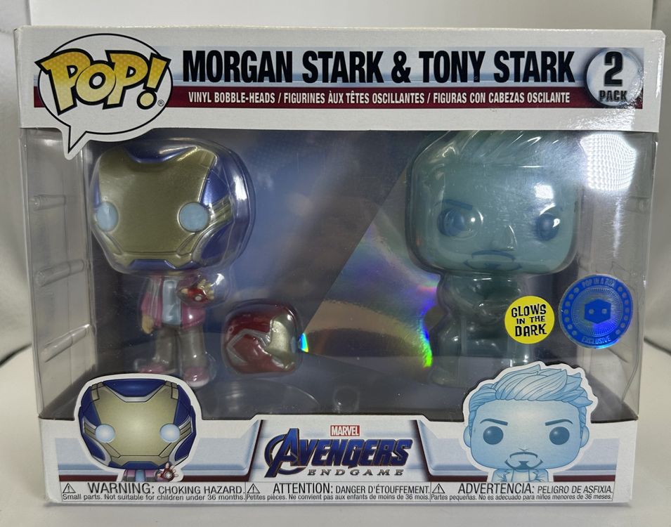 Funko Pop! - Marvel - Morgan Stark and Tony Stark 2 Pack | Kaufen auf ...