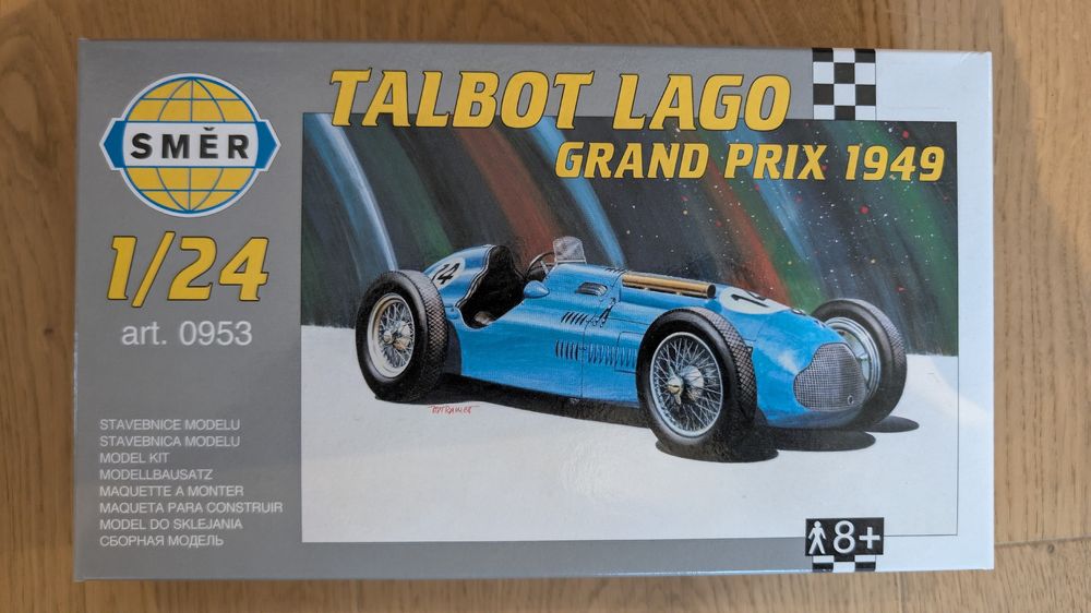 Talbot Lago Grand Prix 1949 - SMER 1/24 (Nuovo e nell'imballaggio ...