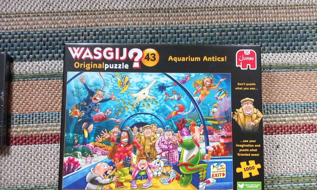 Wasgij Puzzle Nr. 43 - Aquarium Antics! - 1000 Teile (Neu (gemäss ...